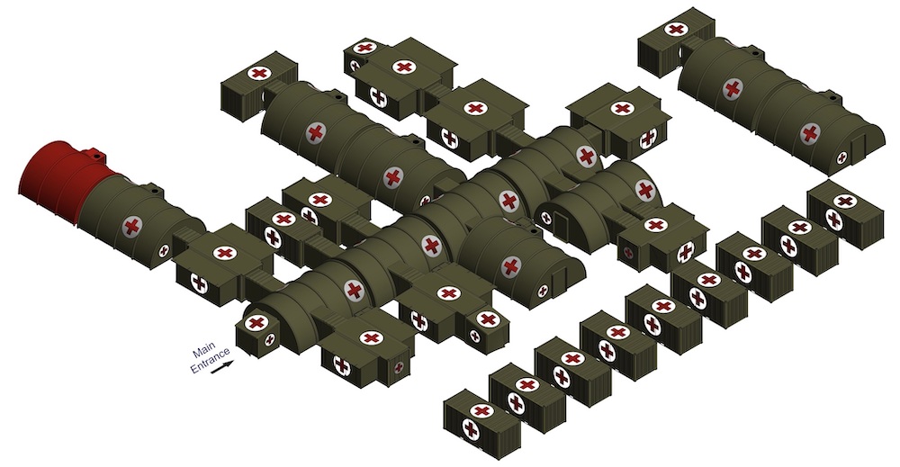 Modern field hospital for Ukraine | SPARTANAT