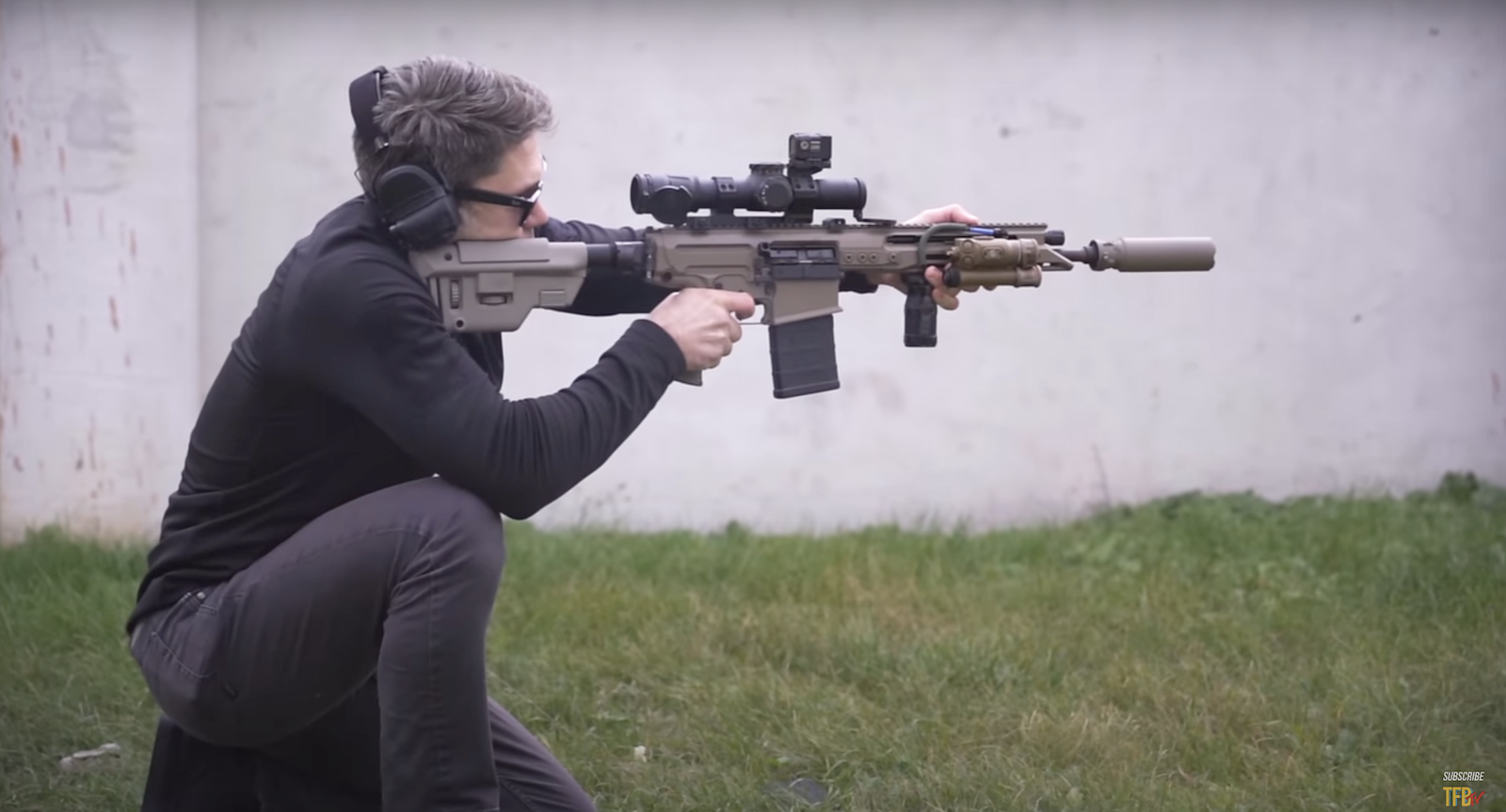 James and his STEYR DMR 762 | SPARTANAT