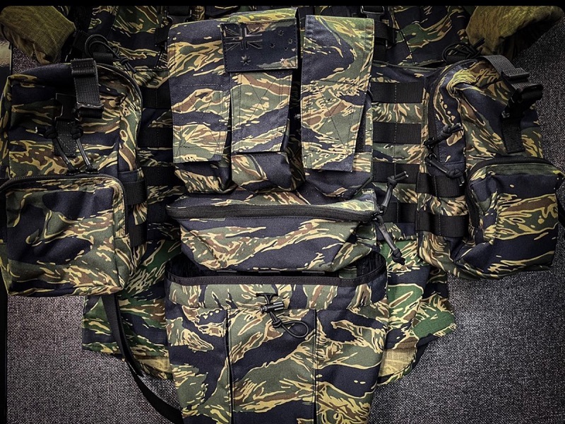 ENFORCE TAC 22: FLIMMUUR Tiger Stripe | SPARTANAT