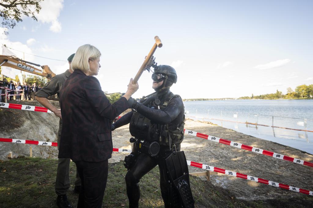 Groundbreaking for new diving support point | SPARTANAT